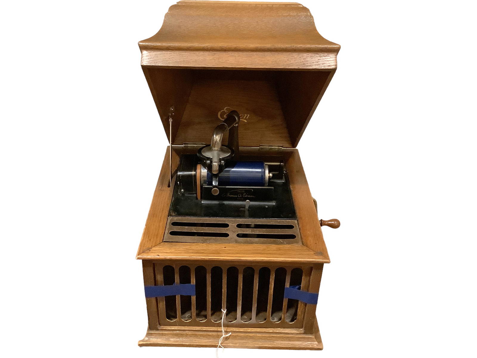 Edison Cylinder Record Player Auction