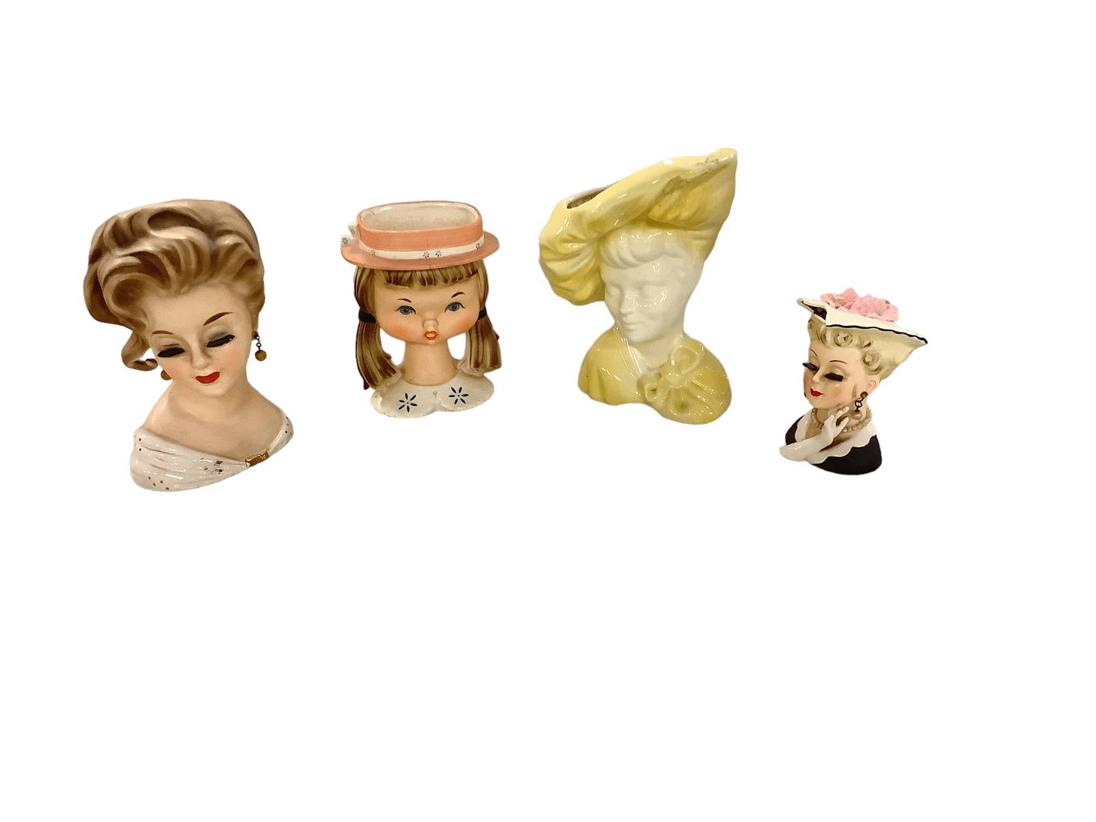 Porcelain Head Vases Auction