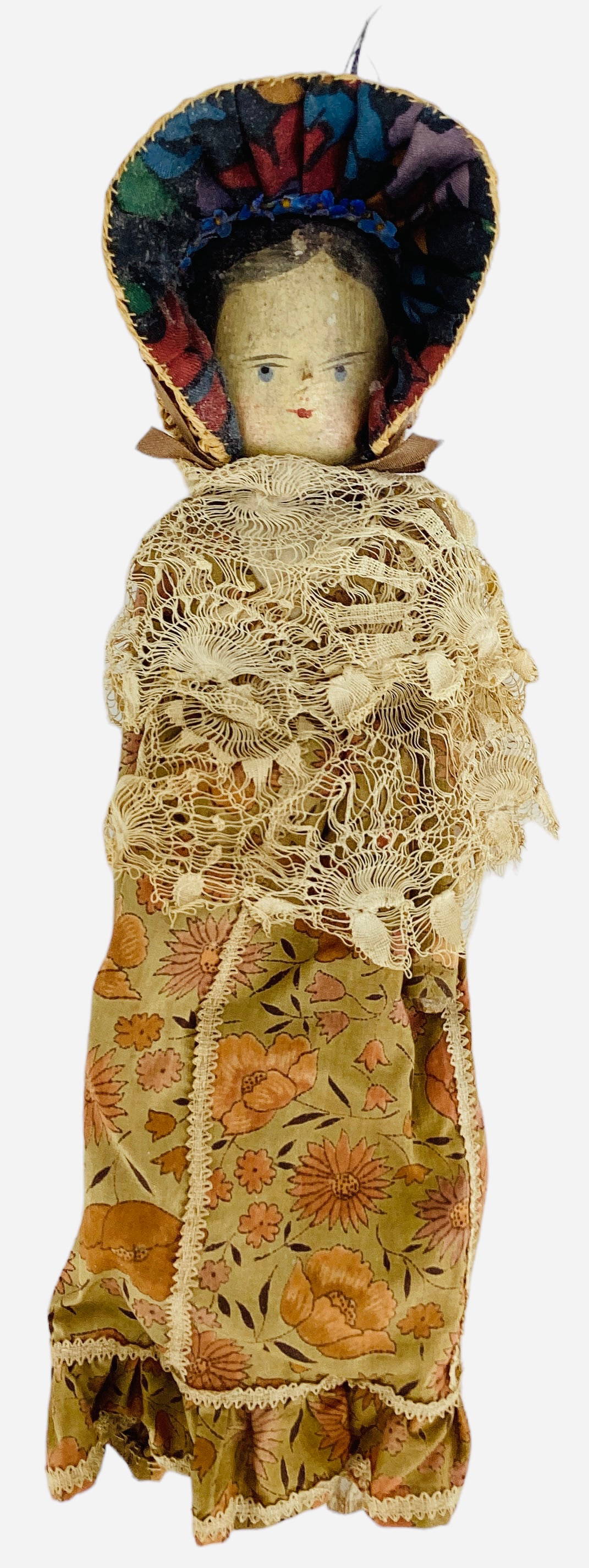 Peg Wooden "dutch Doll". Auction