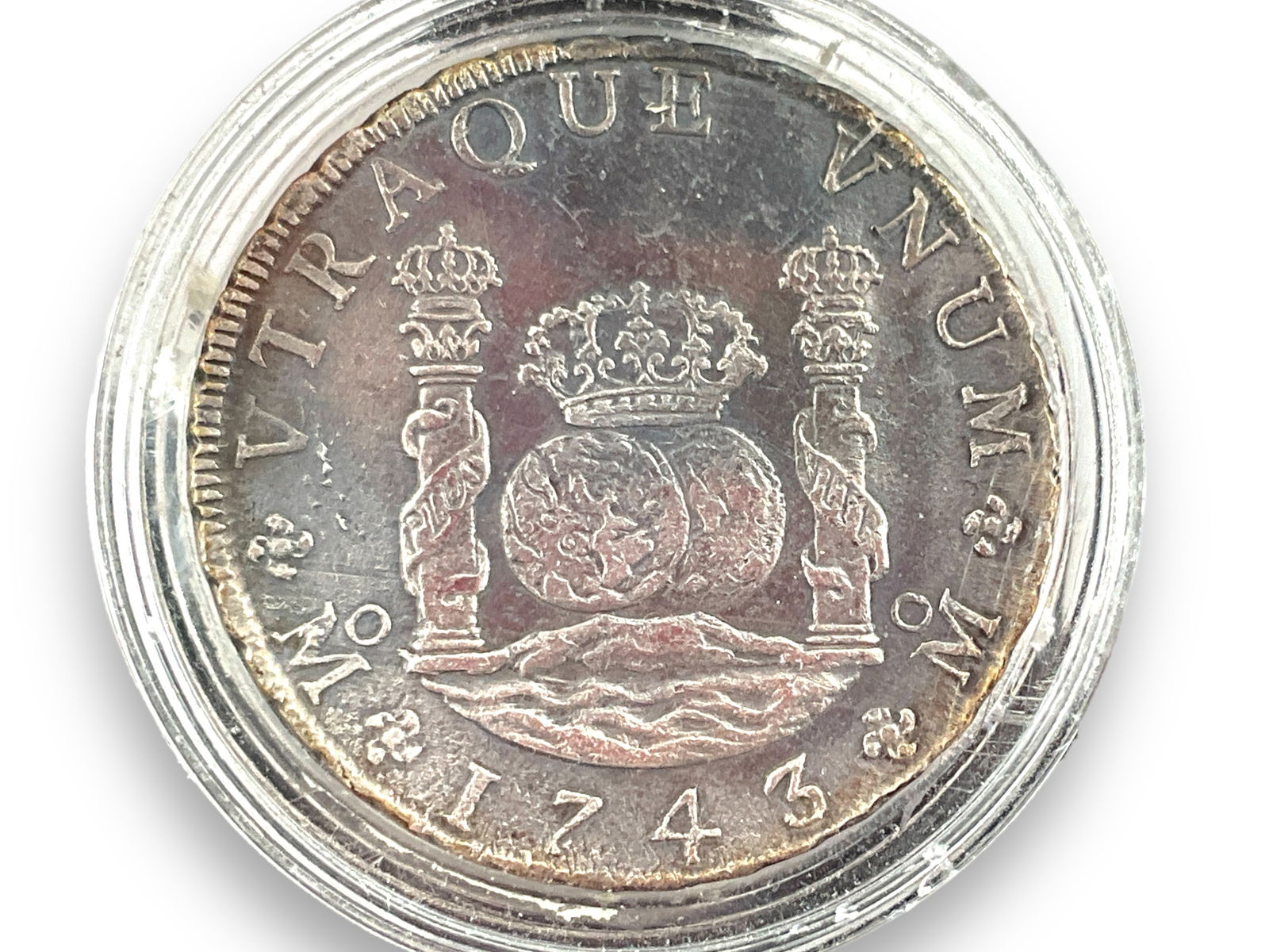 1743 Mexico - Spanish Colony - 8 Reales Silver Coin Auction