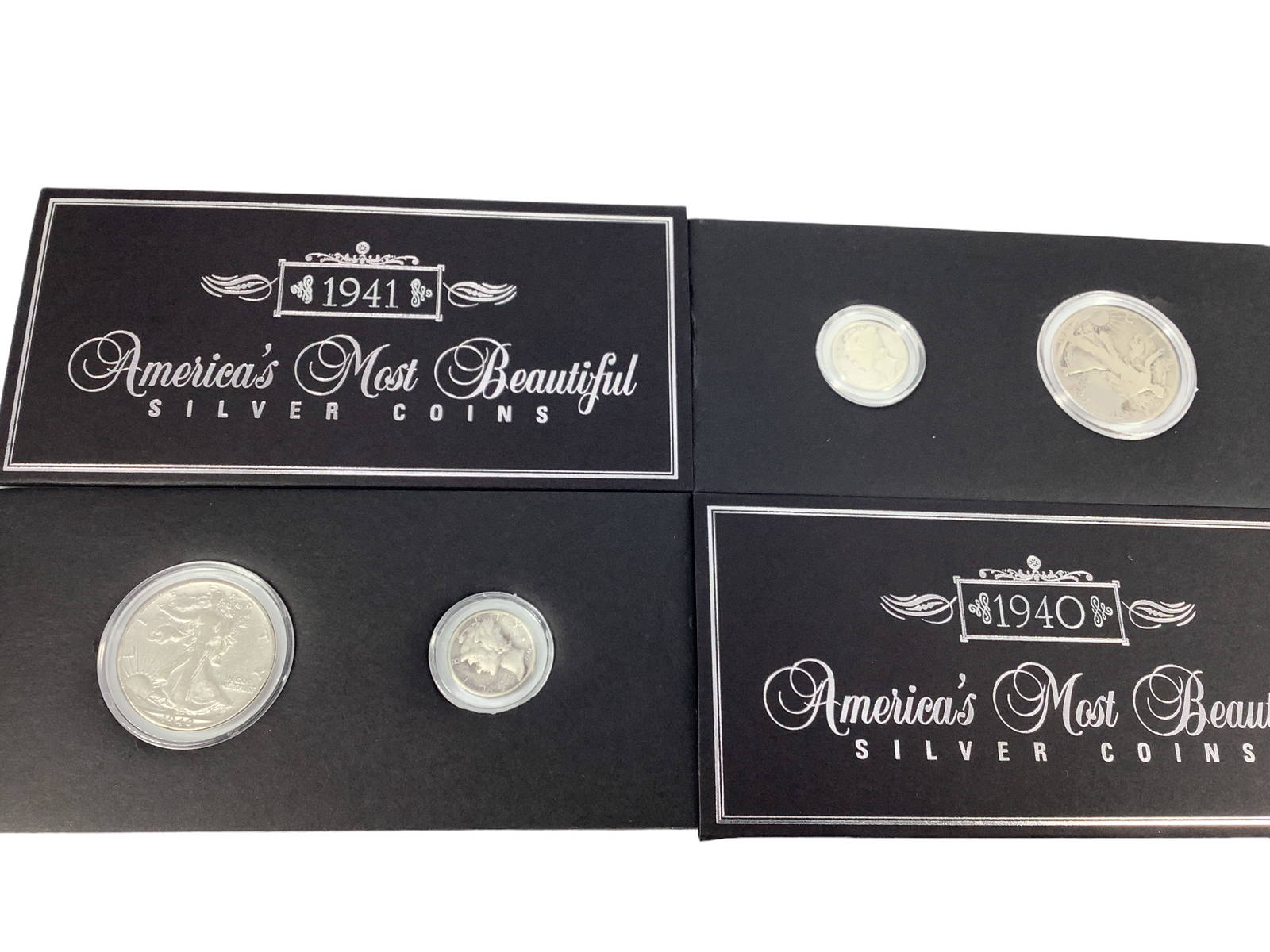 Two "america's Most Beautiful" Silver Coin Sets Auction