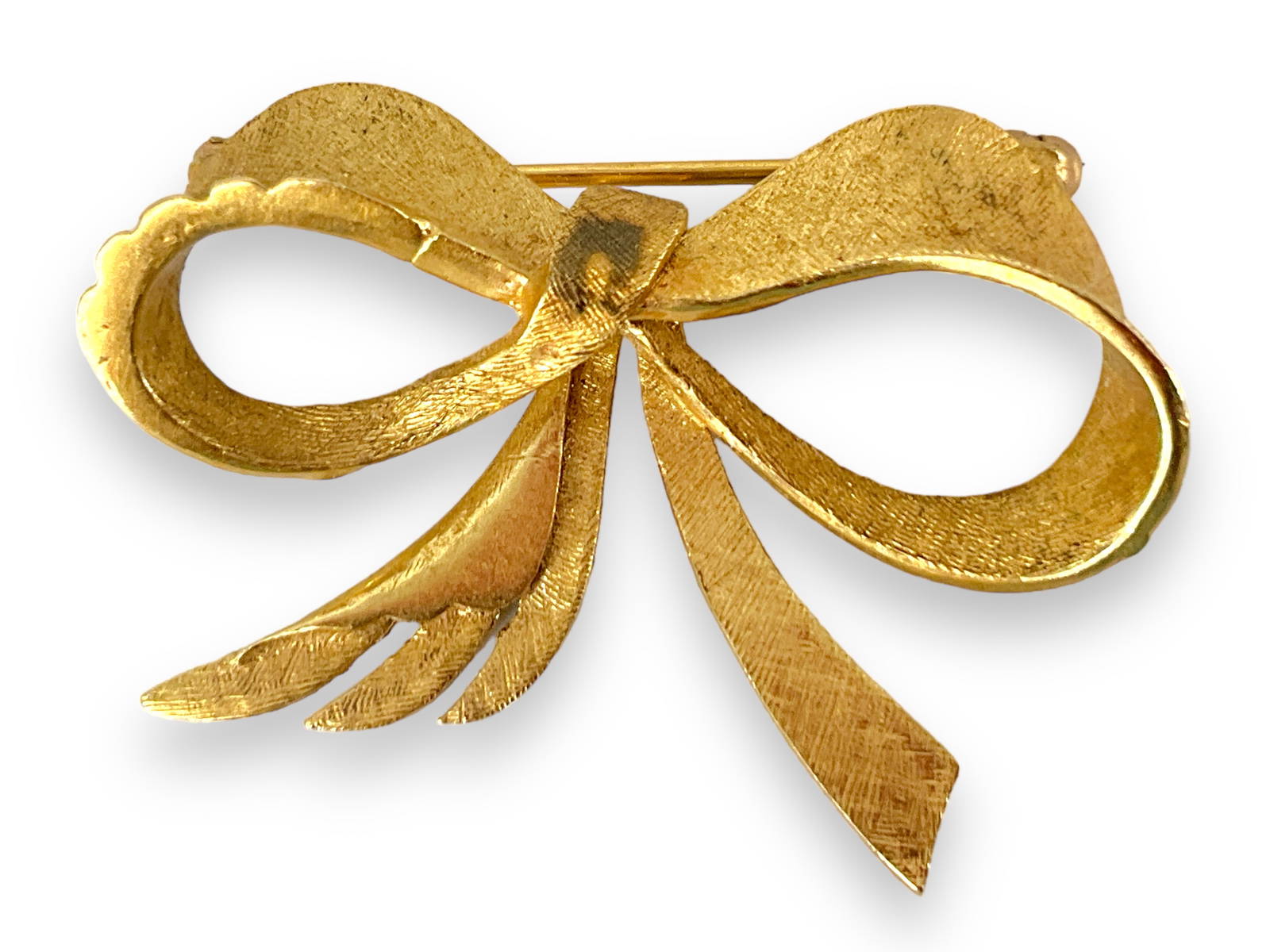 14kt Yellow Gold Bow Pin - Sep 18, 2023 | Apple Tree Auction Center In Oh