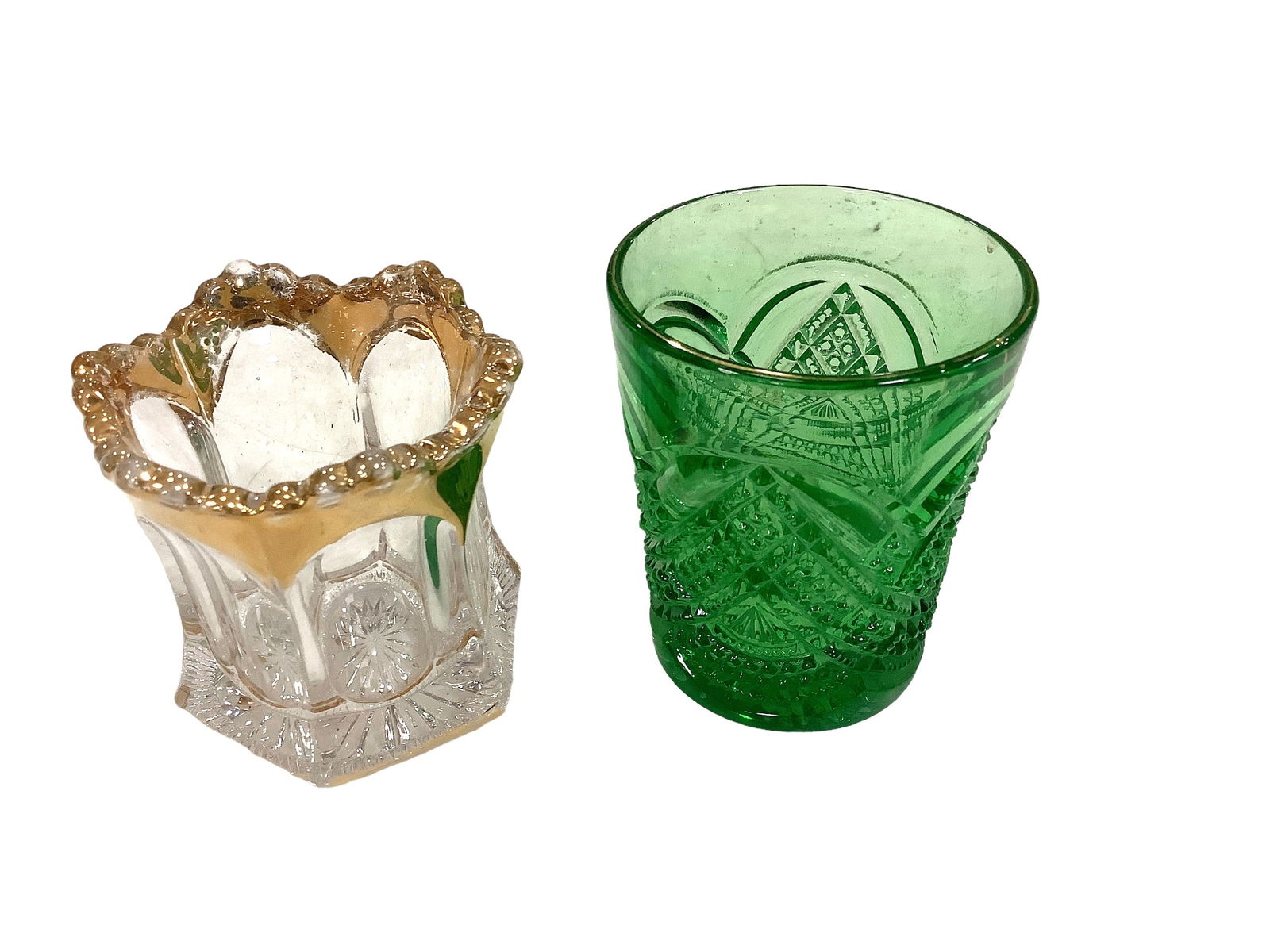 Heisey #300 Peerless Toothpick With Excellent Gold And Heisey #1205 ...