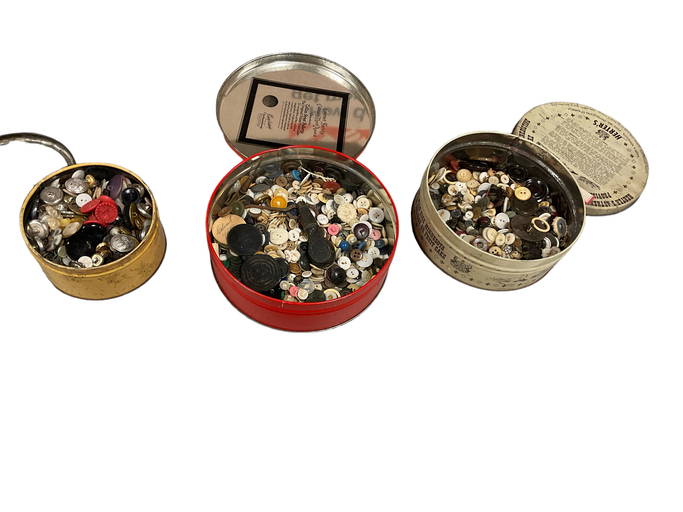 Tins Of Buttons