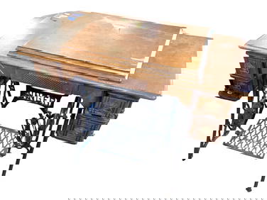 Oak Treadle Sewing Machine