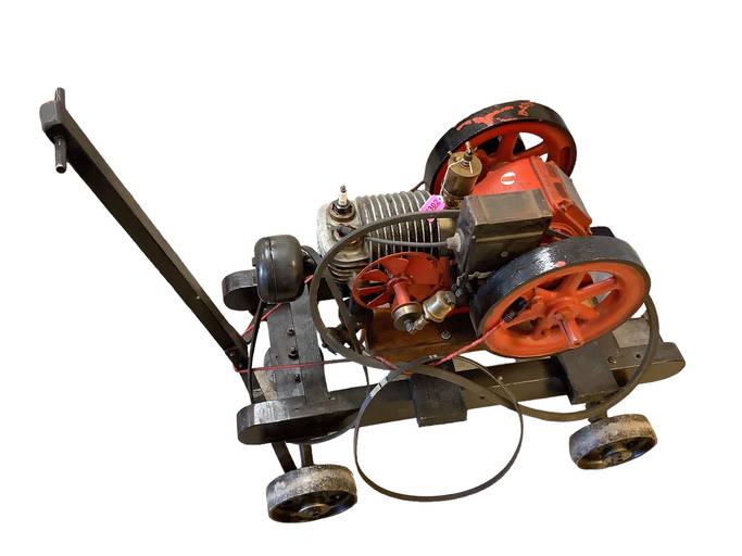 One Cylinder Hit And Miss Gasoline Engine By Ideal Model R