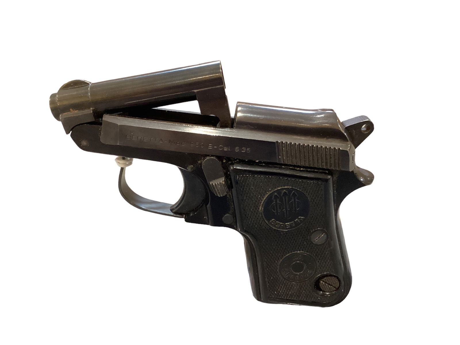 Beretta Model 950b 6.35 Caliber Pistol Sn: B57402 Auction