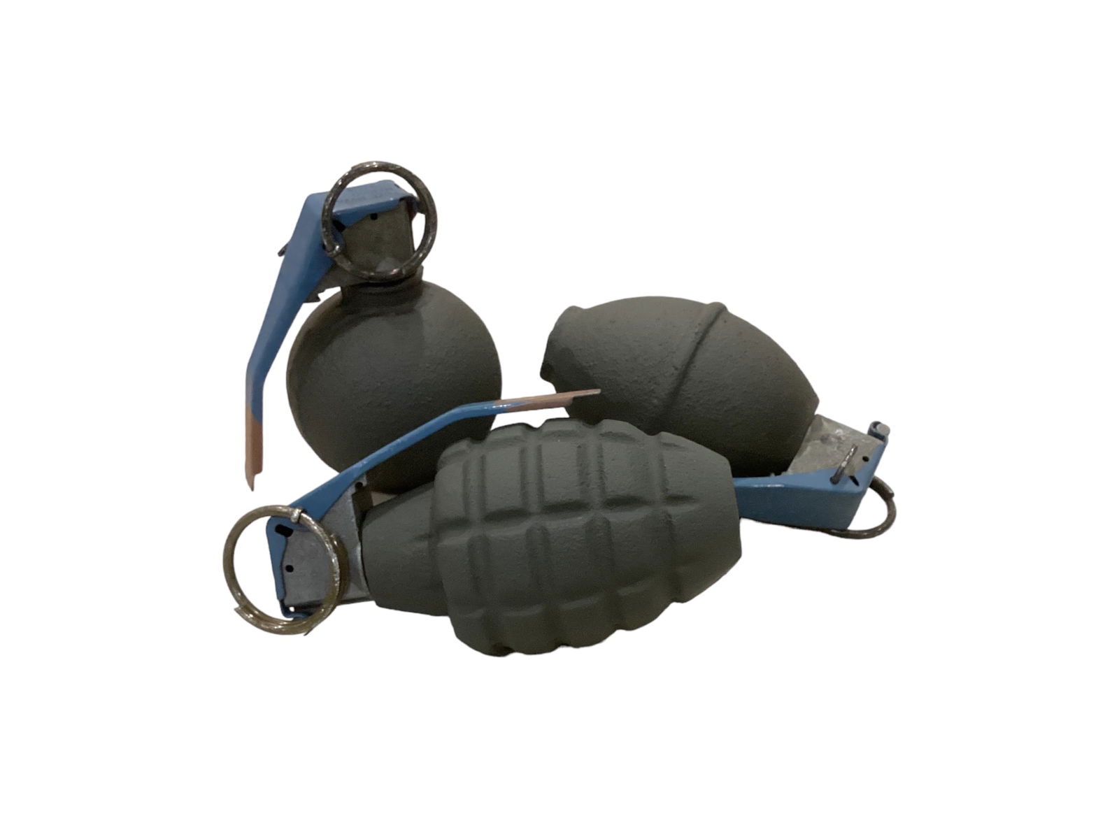 3 Dummy Hand Grenades Auction