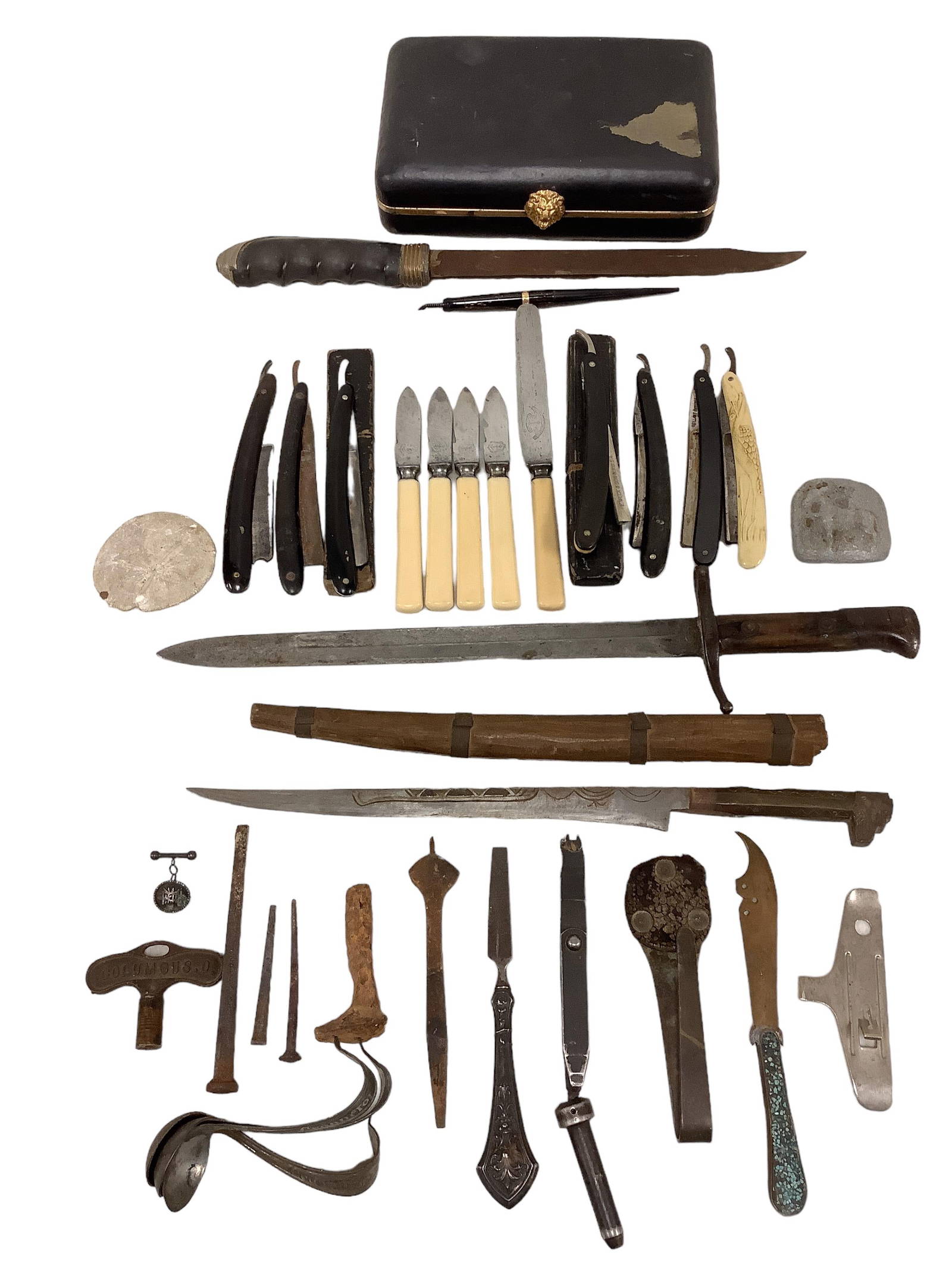 Variety Of Sharp Items., Please See Photos. Auction