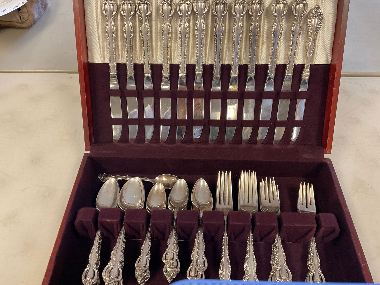 International Deep Silver Plated Flatware Auction