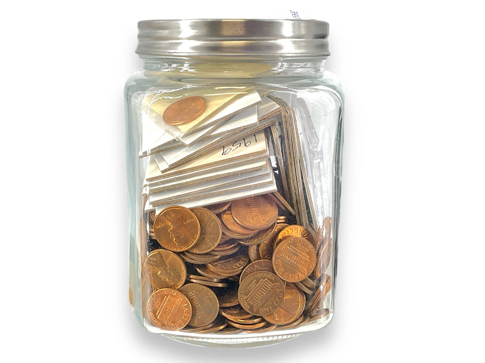 546 U.s. One-cent Coins Auction