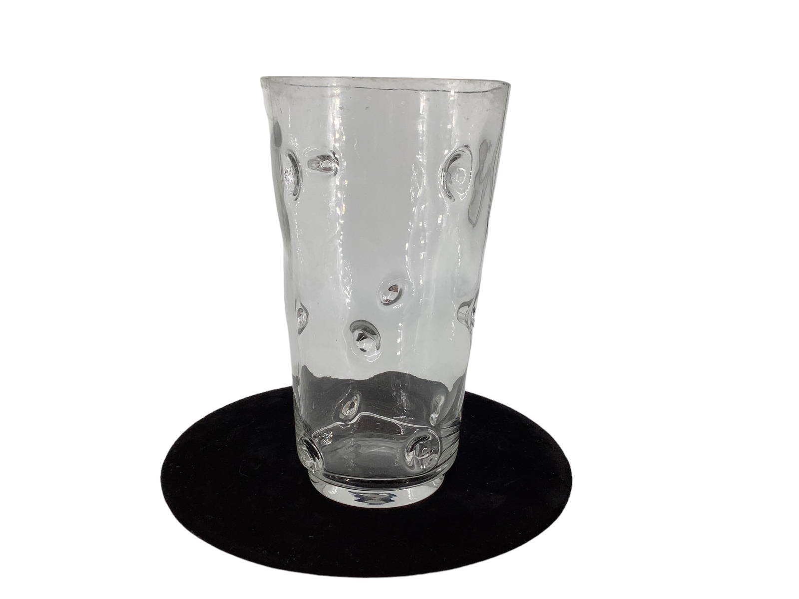 Heisey #4057 Cecelia 10.5" Vase With Impromptu Design, Rare Auction