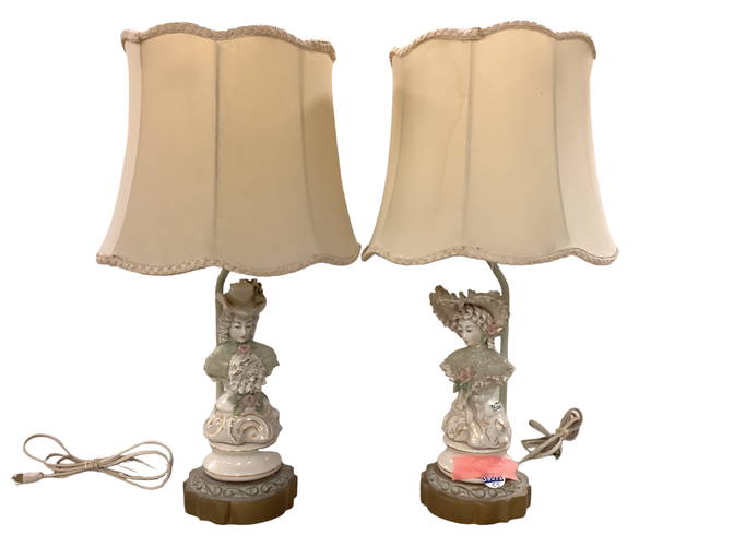 Cordey Victorian Lady Lamps