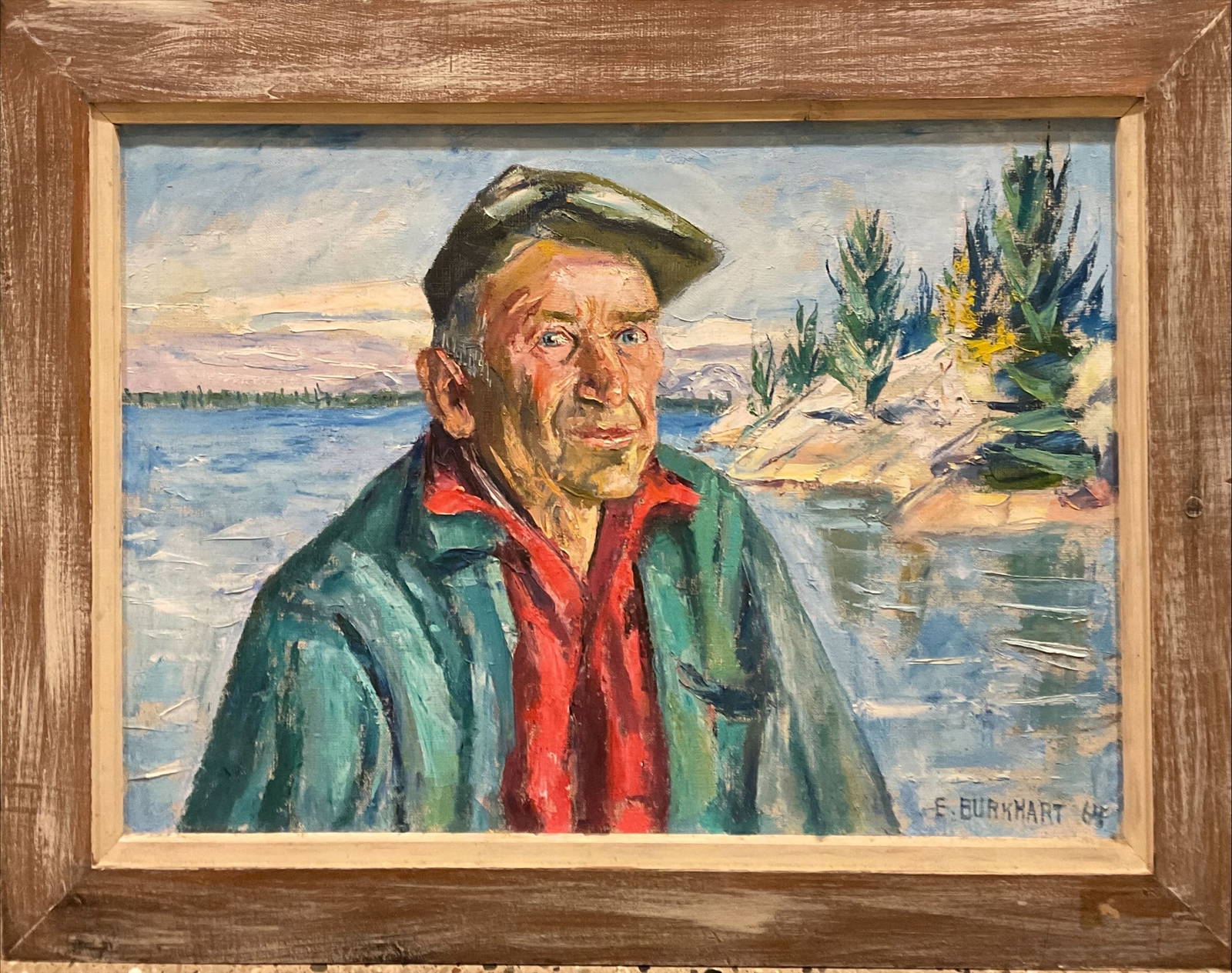 Emerson Burkhart, Ohio 1905-1969, Max Linder, Oil On Canvas, 29 X 38 In ...