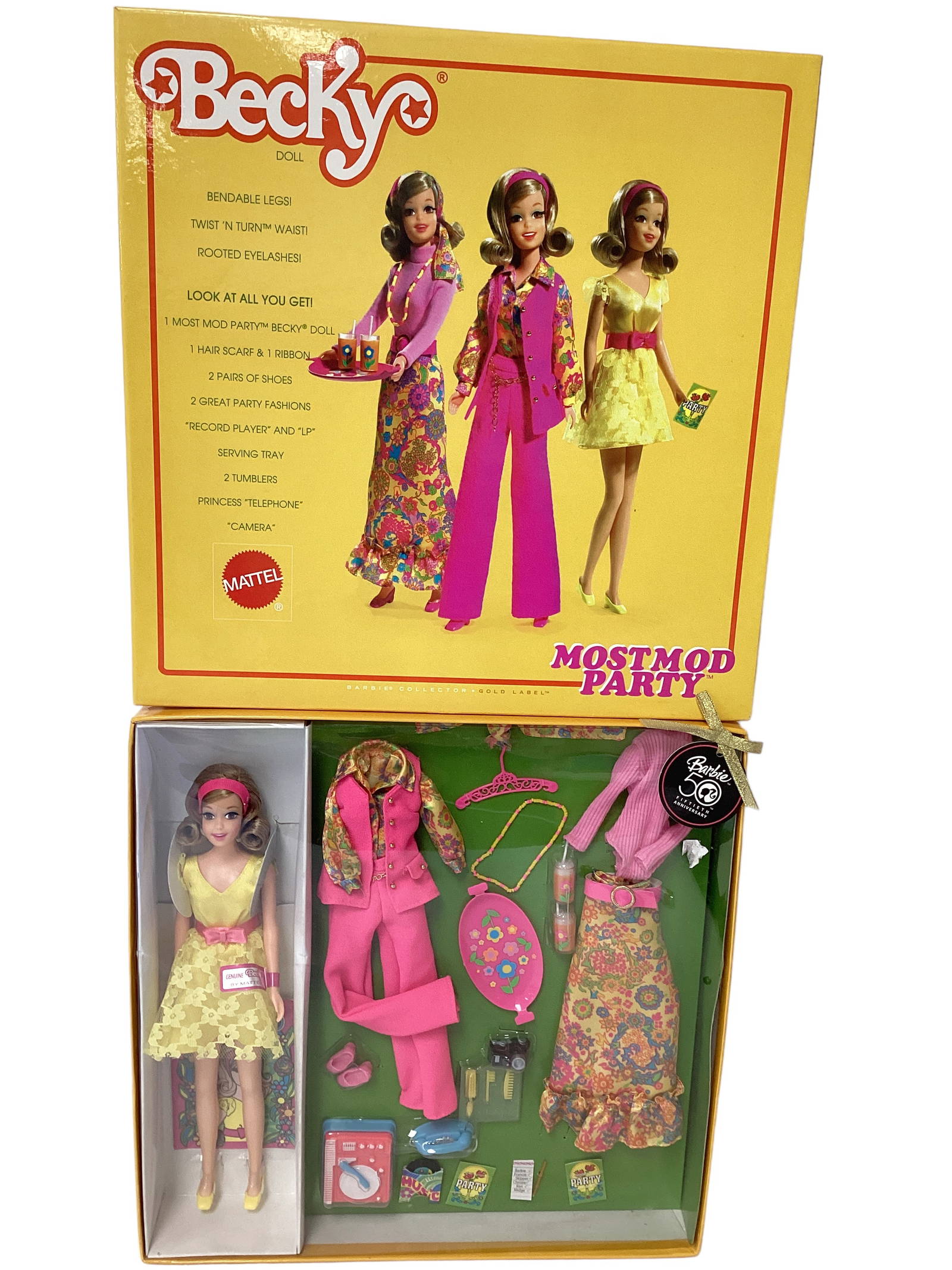 Most Mod Party Becky Doll - Nrfb & Mib - Reproduction Of A Prototype ...