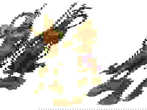 Japanese Statues Of Tembu & Nio And Bookends Of Brussels Cathedral Auction