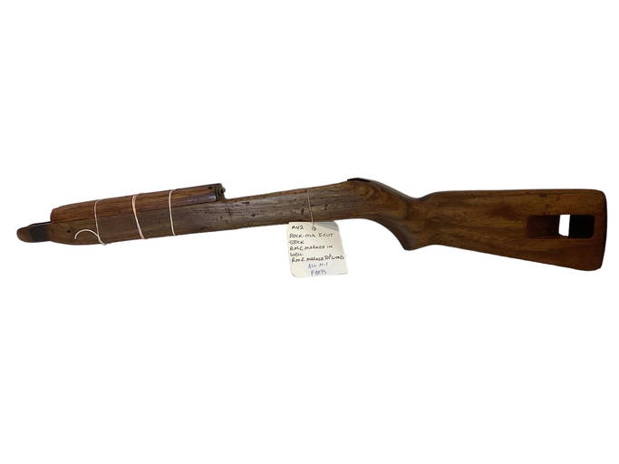 Rock Ola I Cut Gun Stock Marked Rmc In Well & Topwood