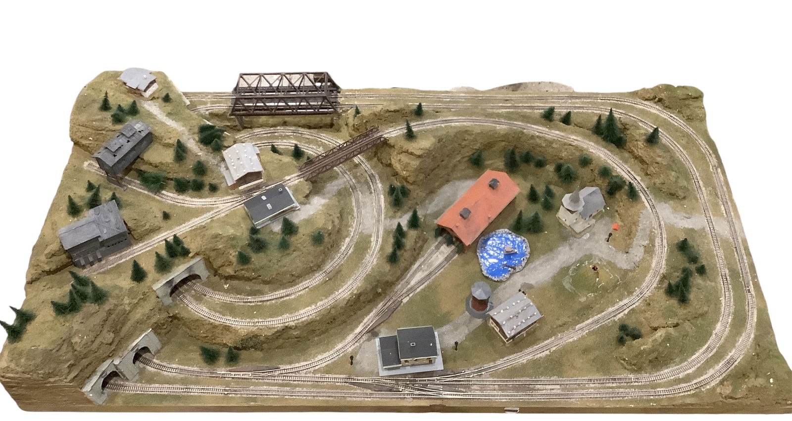 Z Scale Train Layout And Transformer Auction