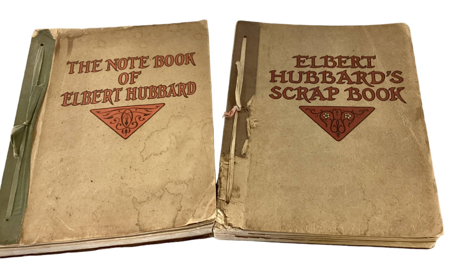 Elbert Hubbard's Note Book And Scrapbook Auction
