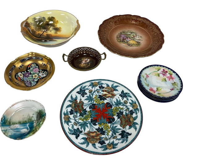 (10) Different Styles Of Dishware