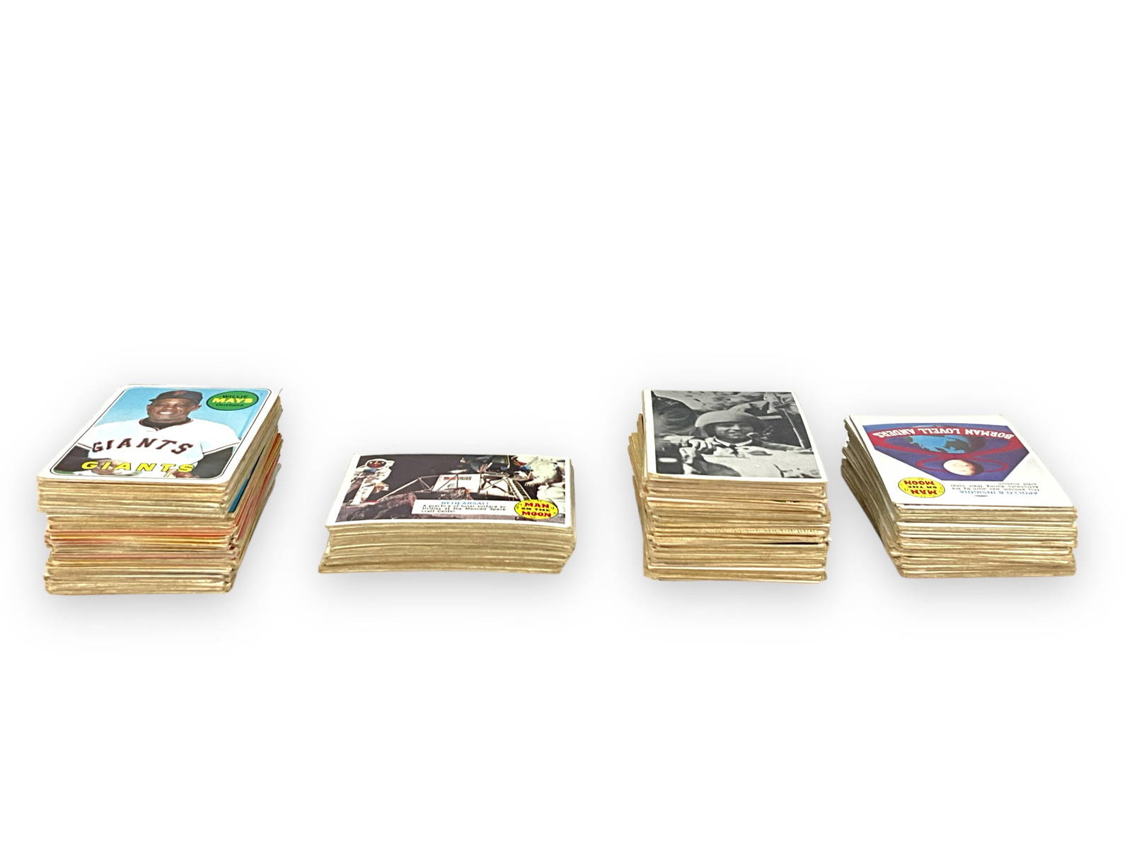 Baseball Cards, Jfk Cards, And Man On The Moon Trading Cards Auction