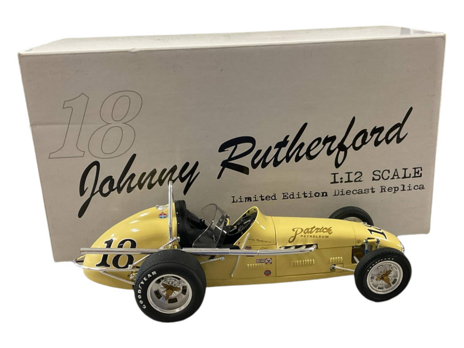 Johnny Rutherford Race Car With Box Auction
