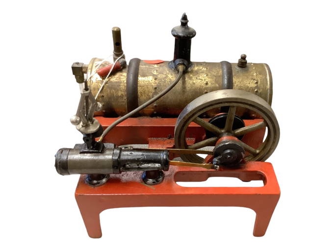 1930s Antique Weeden Live 14 Steam Engine Approx 7"w X 6"d X 6"h