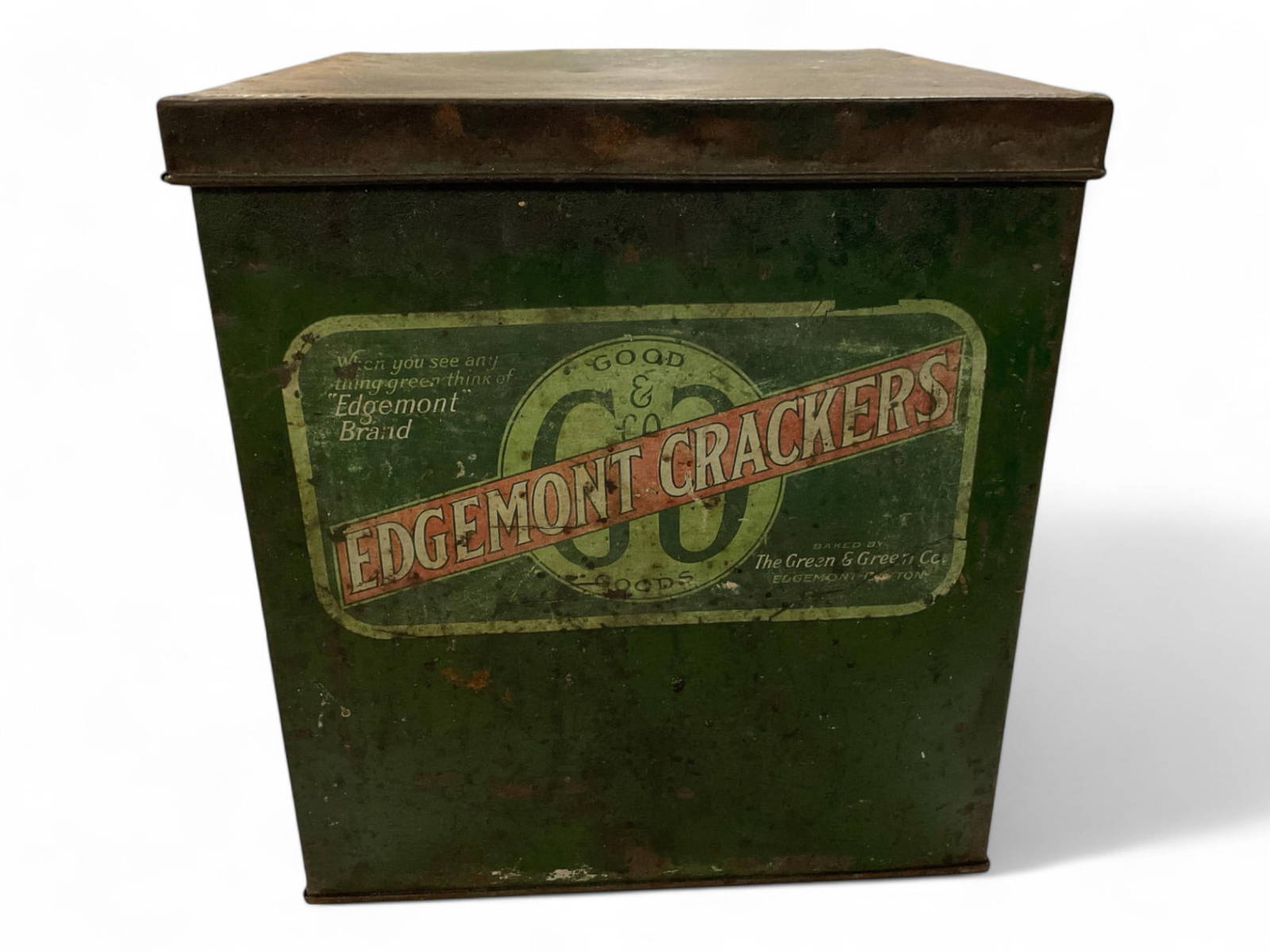 Tin Cracker Display Box Auction