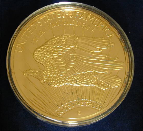 Washington Mint Half Pound Golden Eagle