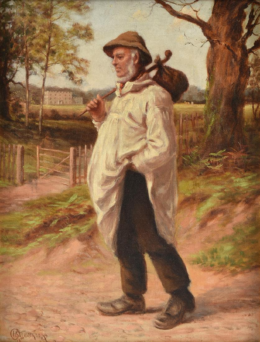 ALBERT EDWARD TURPIN (English 1900-1964) A PAINTING,