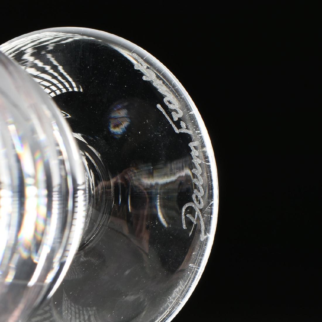 A CONCH SHELL PERFUME BOTTLE, DAUM, FRANCE, 20TH