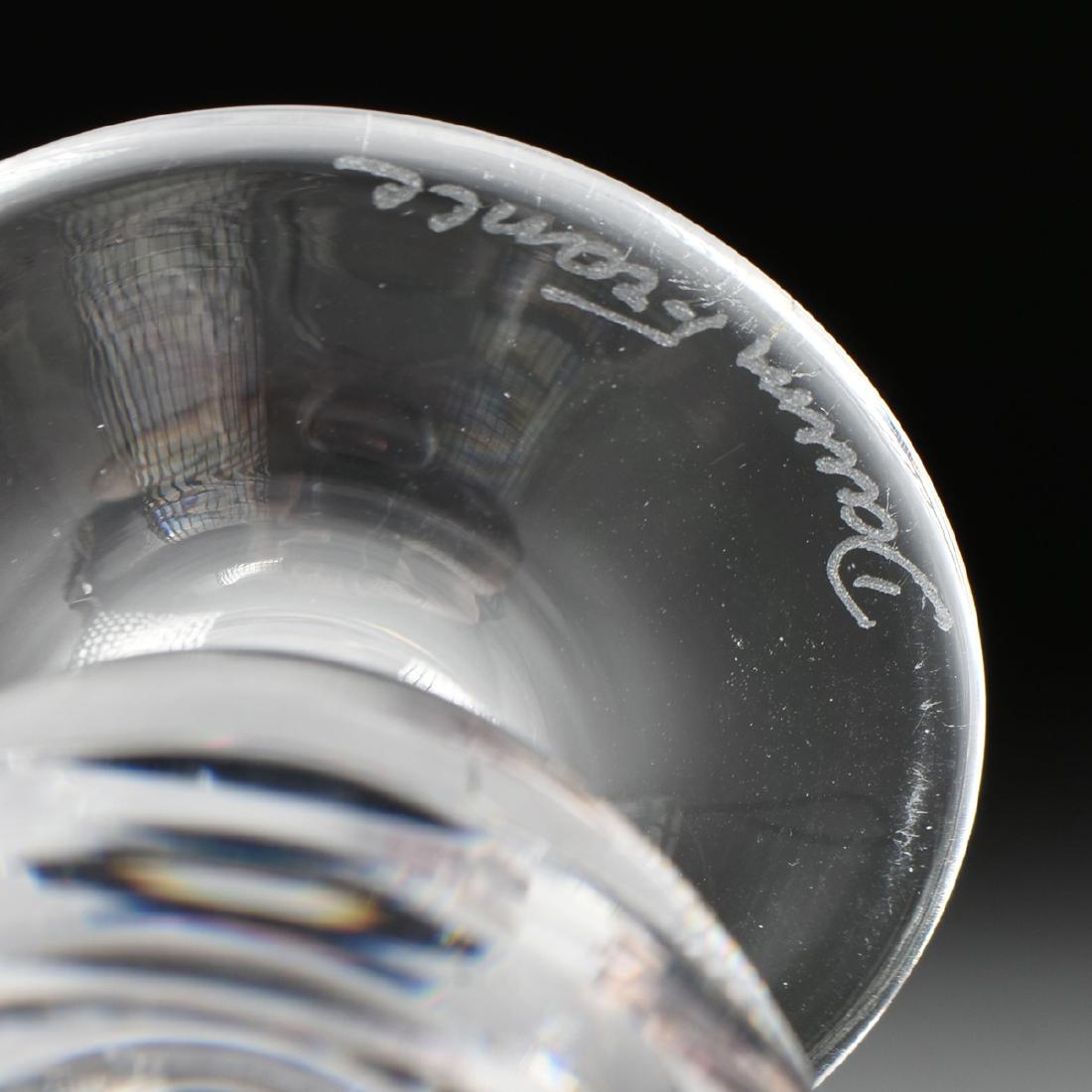 A CONCH SHELL PERFUME BOTTLE, DAUM, FRANCE, 20TH