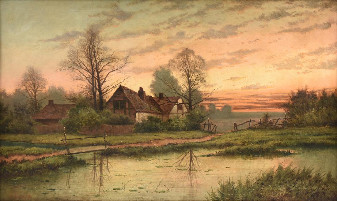 ALFRED BENJAMIN COLE (English b. 1830) A PAINTING,