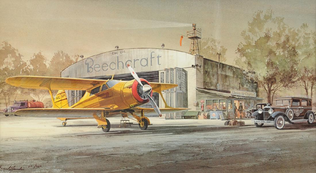 Frank Lowden (american 20th Century) A Print, "first