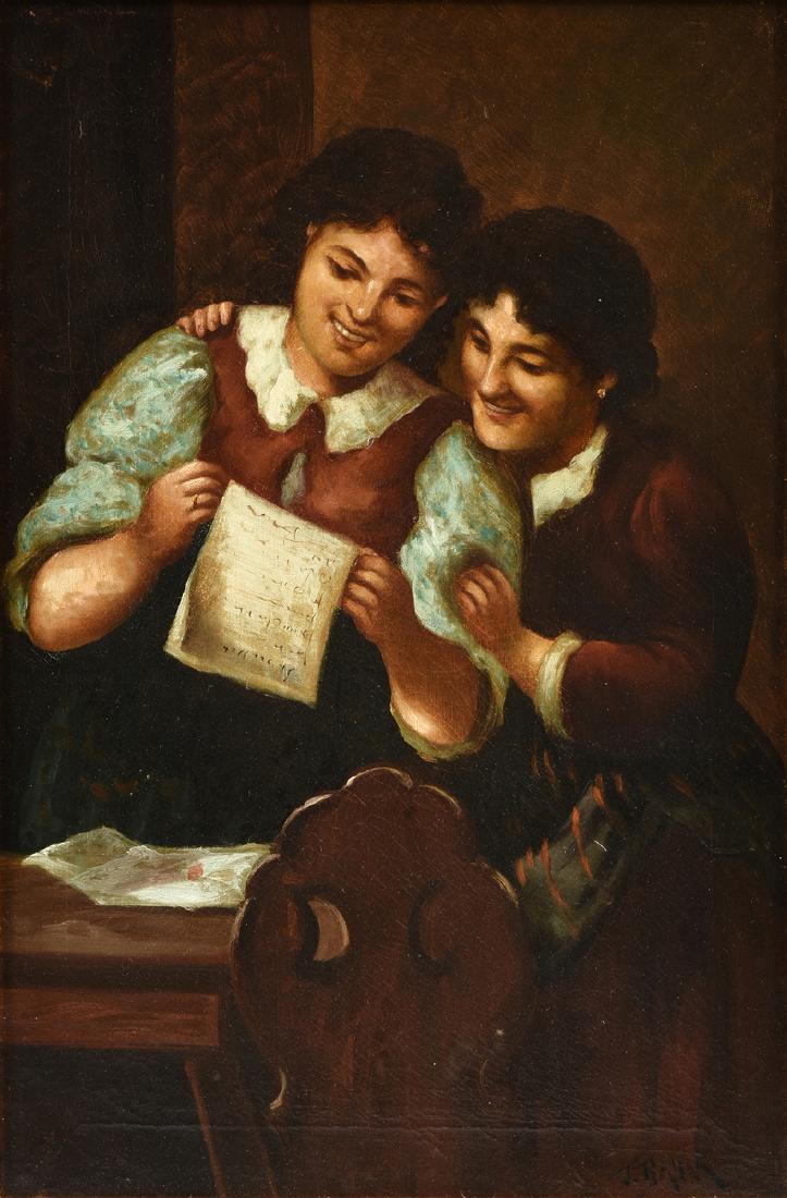 Frederick Bauer (german/american B.1857) A Painting