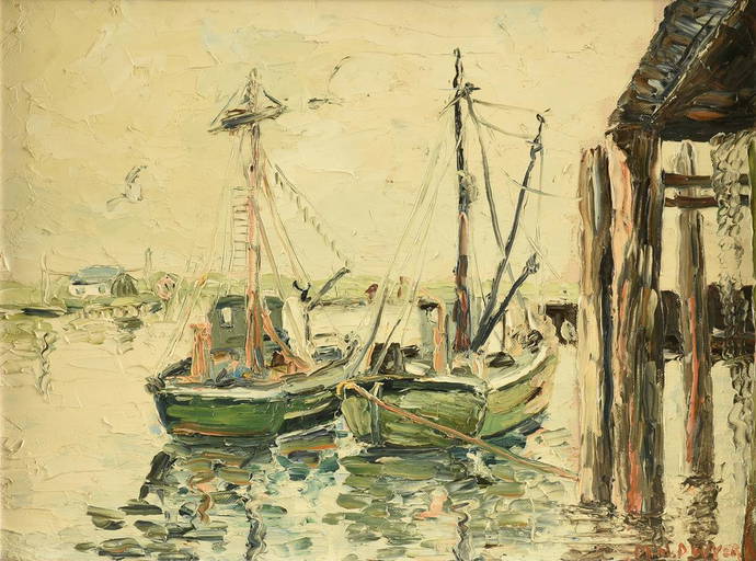 Attributed To Marilyn H. Dwyer (1931 2001) A Painting,