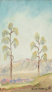 Olin Herman Travis (am. 1888 1975), The Ash Hopper, 1926, Oil On Canvas