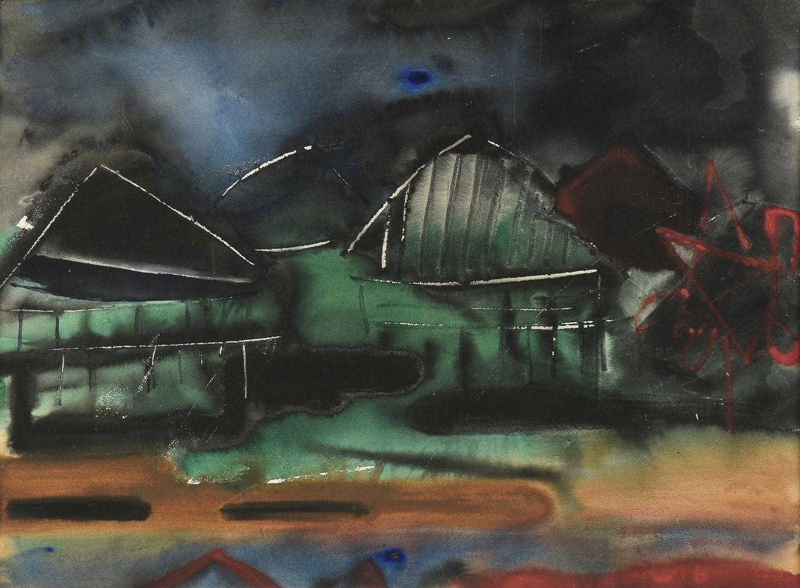 Jakob Weidemann (norwegian 1923 2001) A Painting,