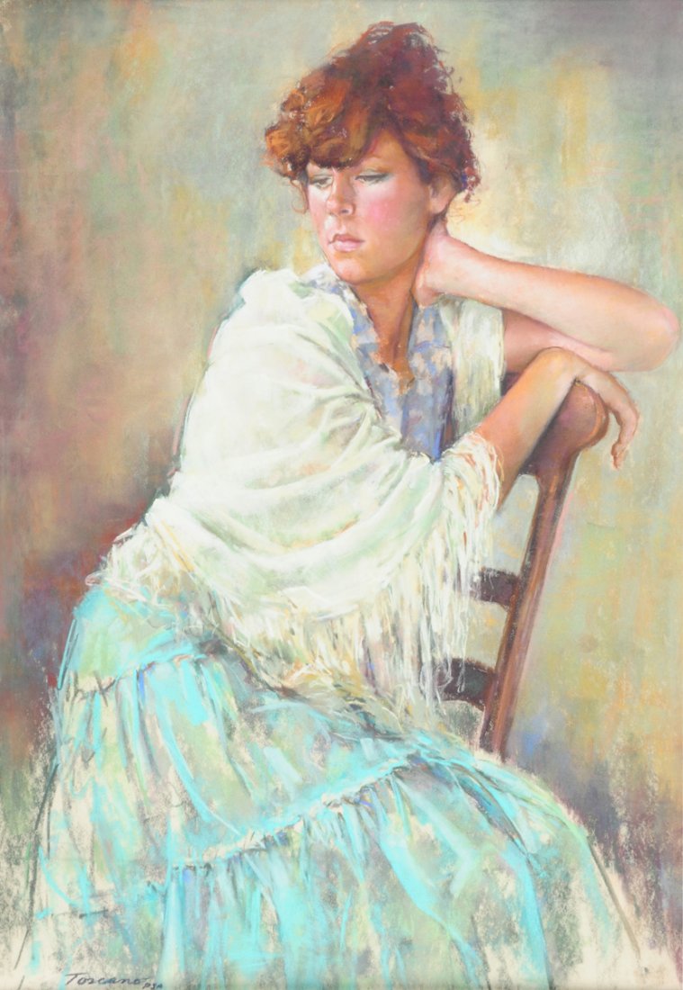 Dee Toscano (american B. 1932) A Painting, "jill,"