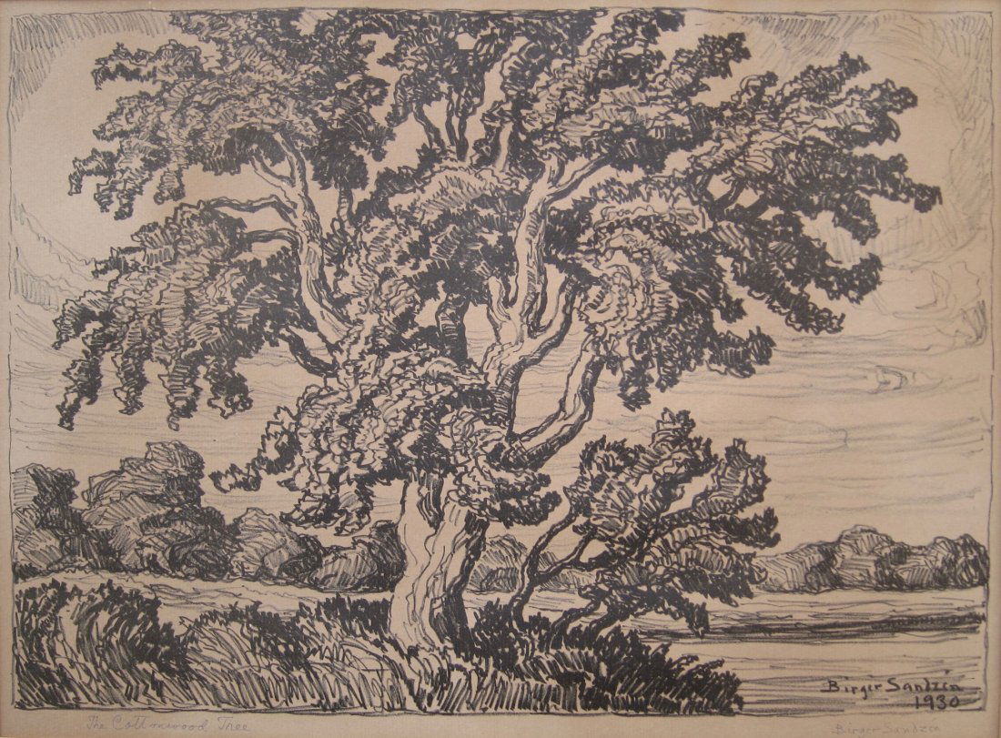 Birger Sandzen, Lithograph