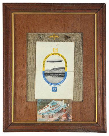 Menu From The “graf Zeppelin” England Flight 18 20 Aug