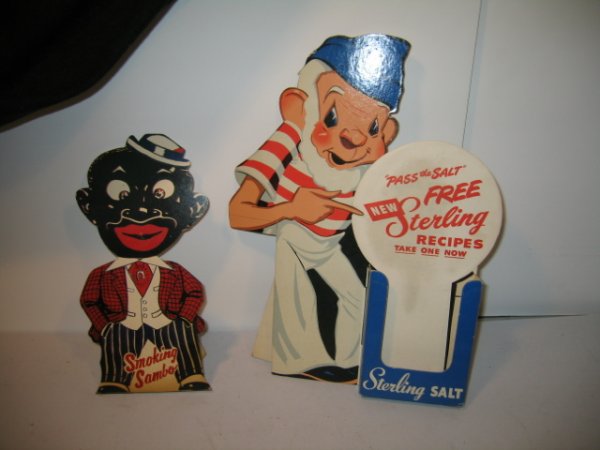 Smoking Sambo And Sterling Salt Displays