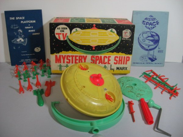 163: MARX "MYSTERY SPACE SHIP" IN BOX - Oct 04, 2008 | ANN & CO. in NY