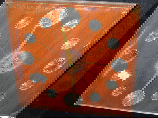 1964 JFK KENNEDY SILVER COIN NOVELTY CLOCK. - Jul 09, 2005 | ANN & CO ...