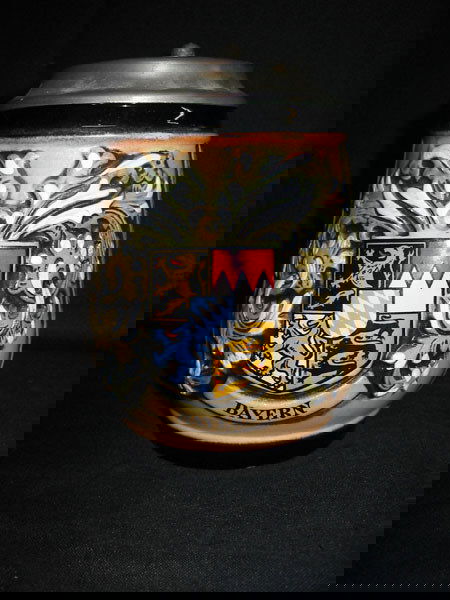 158: W. GERMANY STEIN REIN-ZINN ORIGINAL KING 3 BAYERN.