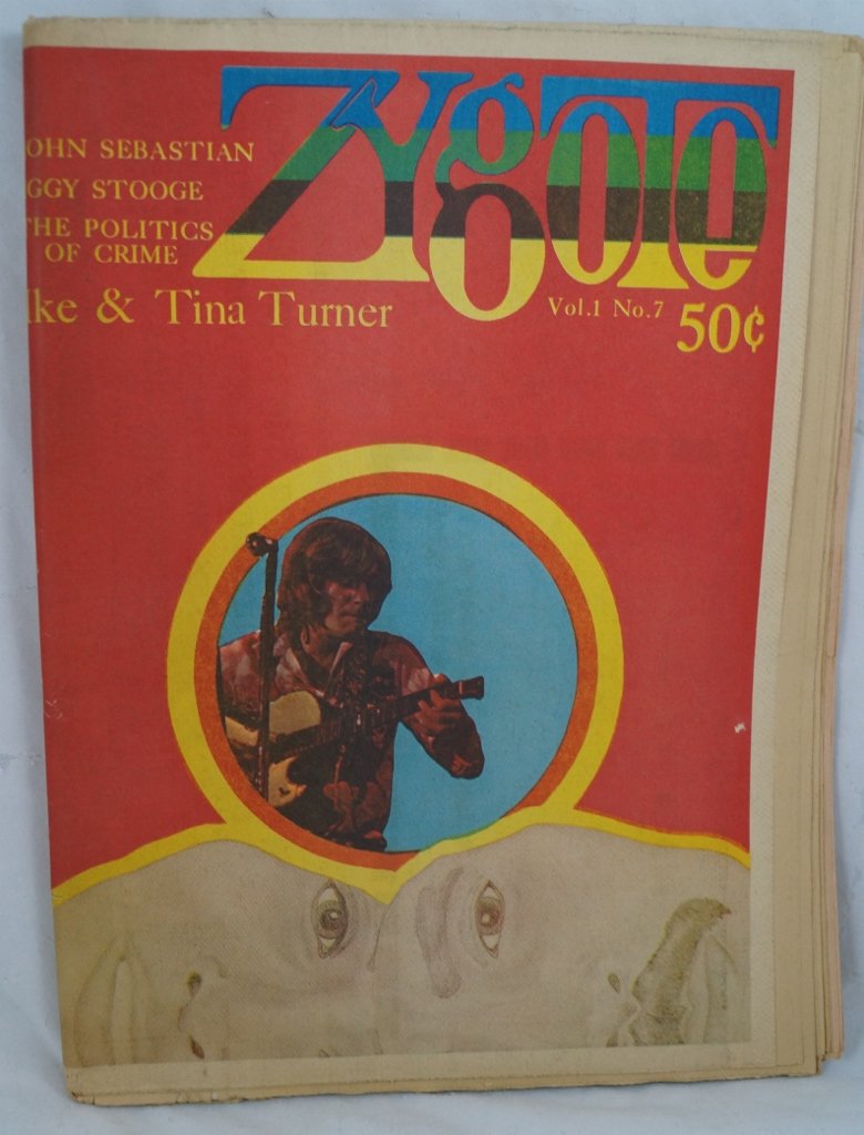1970 Zygote Magazine, Tina Turner Vol 1 No. 7 Hippie - Jun 30, 2013 ...