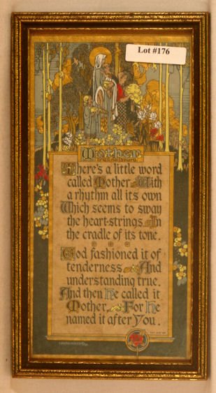 176: Buzza Motto - Mother - Sep 22, 2006 | Michael Ivankovich Antiques ...