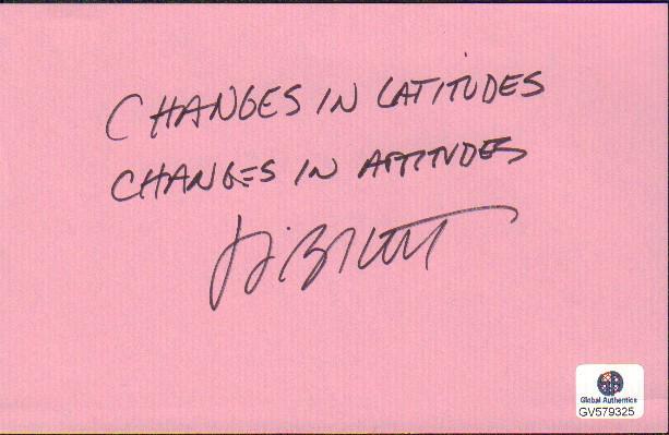 Jimmy Buffett Lyrics