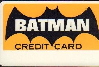 Batman 1966 Credit Card