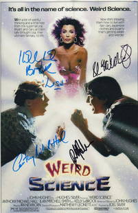 Kelly Lebrock Signed Weird Science